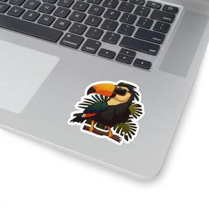 Tropical Rainforest Bird Sticker Tropical Sticker Paradise Sticker ...