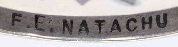 Native American Fred and Lolita Natachu Zuni 925 Ster… - Gem