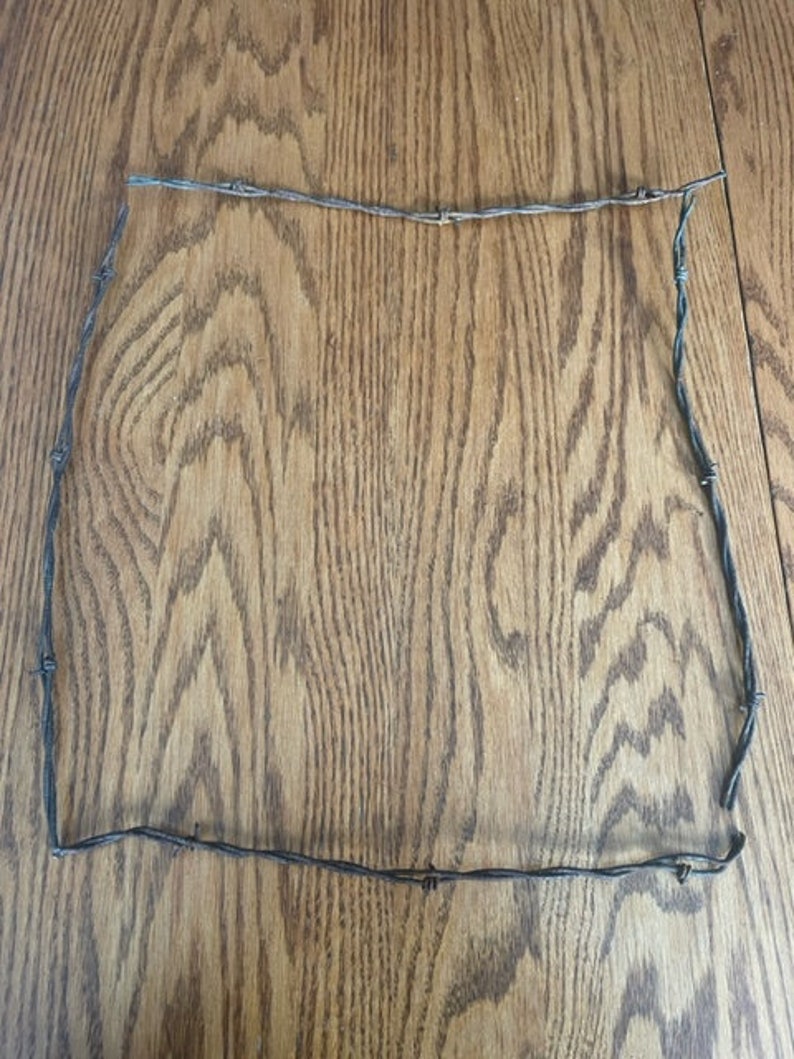 Rustic, Rusty Barbed Wire, Authentic, Used on Cattle Ranch, Western ...