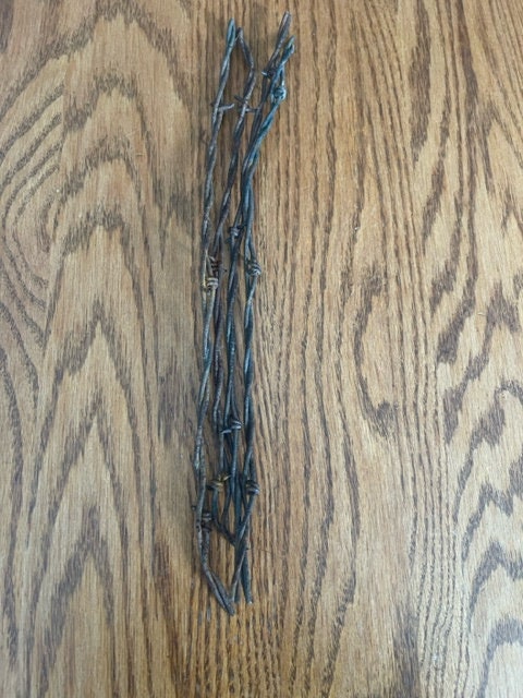 Rustic, Rusty Barbed Wire, Authentic, Used on Cattle Ranch, Western ...