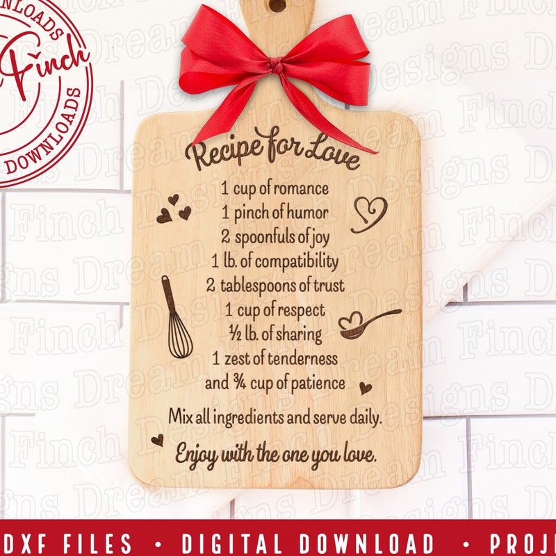 Recipe for Love - Etsy