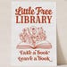 Little Free Library Sign Instant Download, Take a Book Leave a Book ...