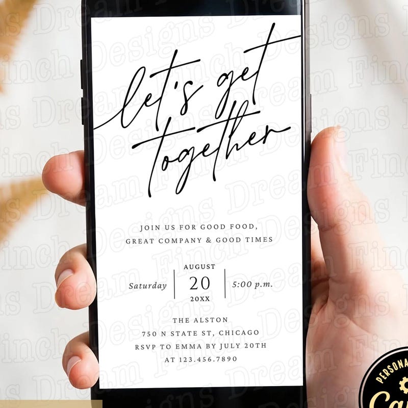 Family Get Together Invites - Etsy