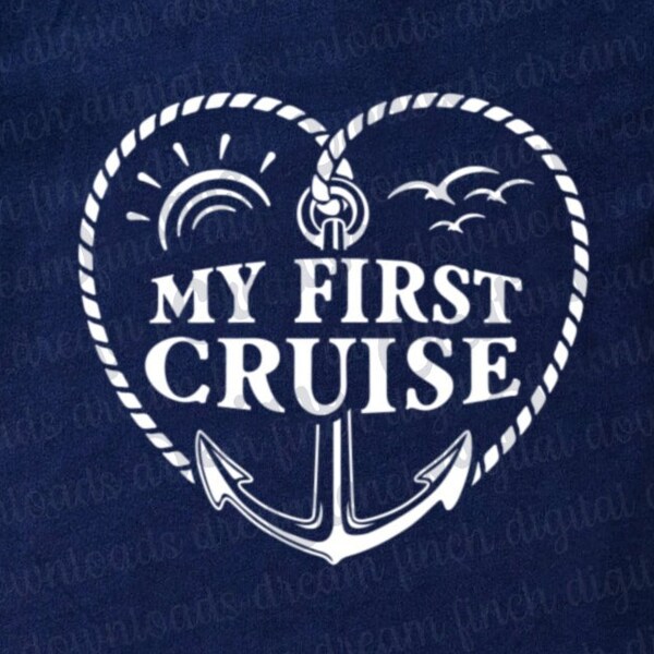 My First Cruise Svg - Etsy