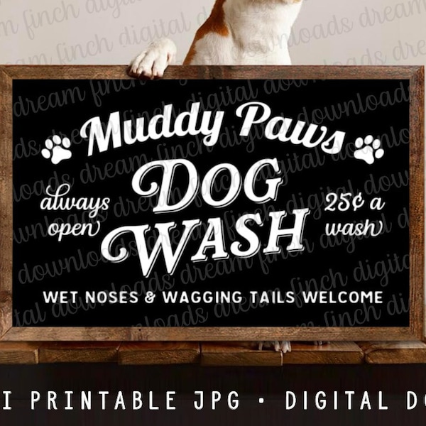 Dog Signs Home Decor - Etsy