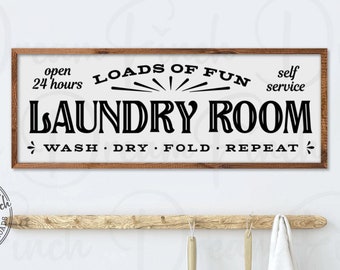 Laundry Room Loads of Fun SVG & PNG - Etsy