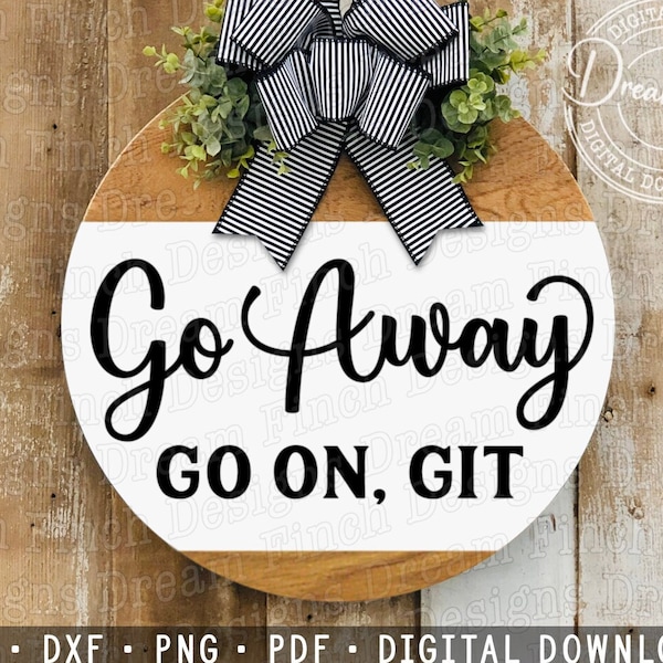 Go Away Sign - Etsy
