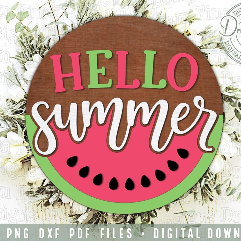 Watermelon Sign - Etsy