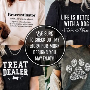 Dogtrovert Definition SVG PNG DXF Pdf Dog Quote Shirt Svg Dog Mom Png ...