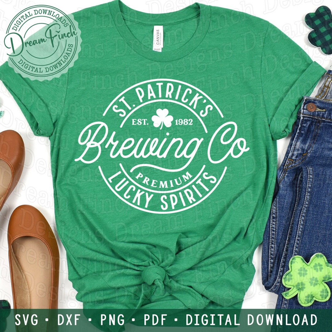 St Patricks Brewing Co SVG PNG DXF Pfd • Patrick's Png - Etsy
