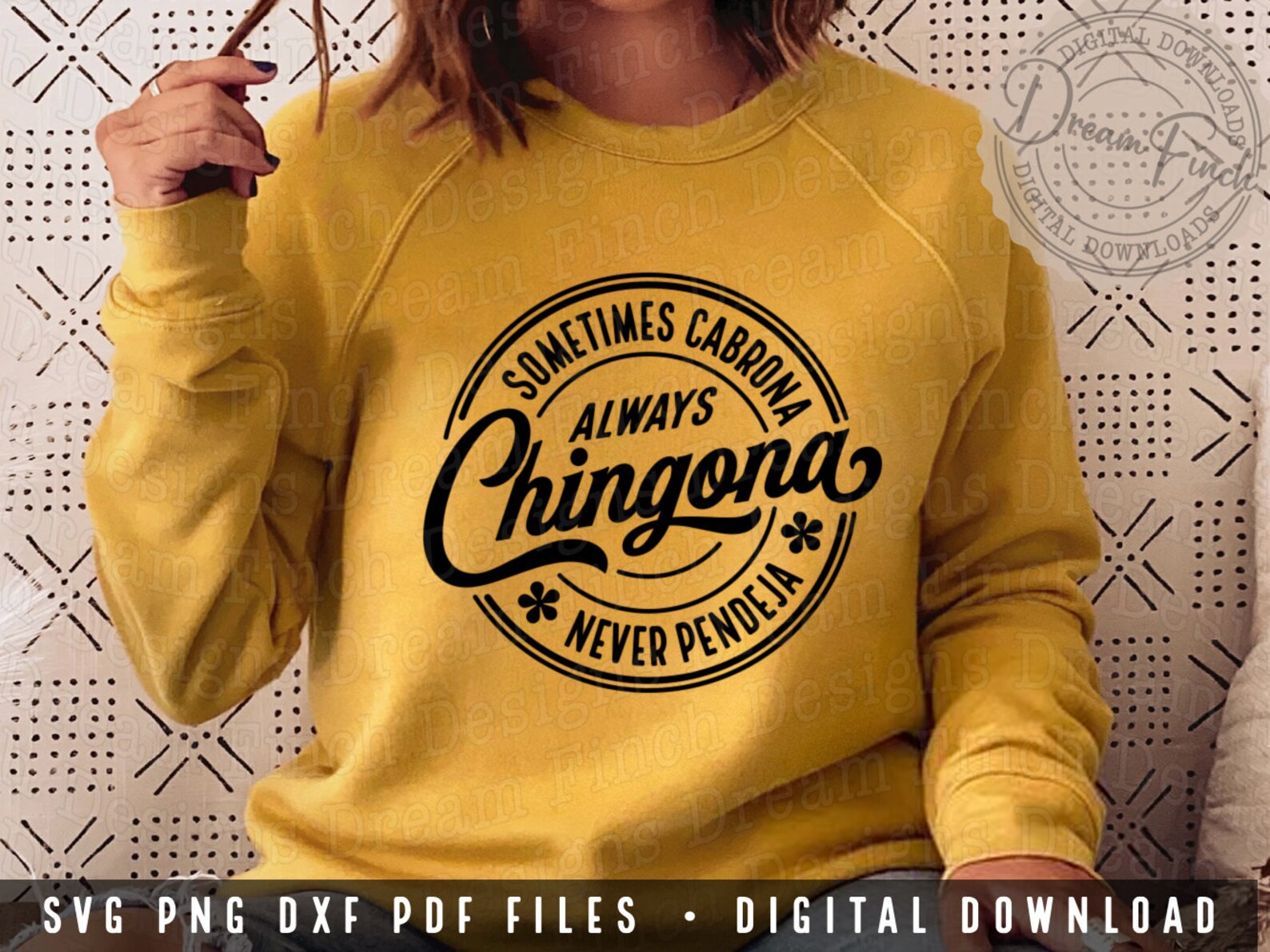 Chingona SVG Always Chingona PNG DXF Pdf • Latina Power Svg Mexican ...