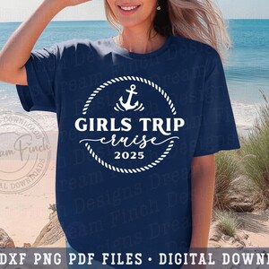 Girls' Trip Cruise 2024 SVG Dxf PNG Pdf • Girls Summer Cruise Vacation ...