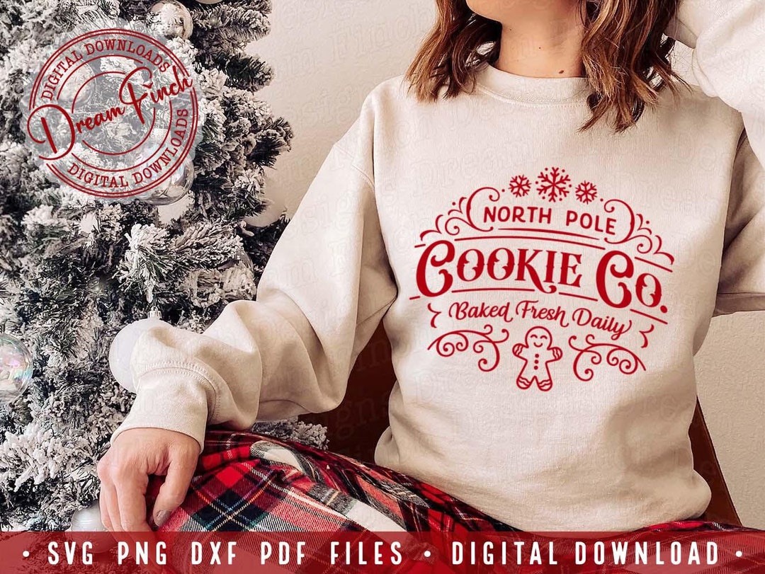 Gingerbread Cookie SVG PNG DXF Pdf • Christmas Cookies Svg • Cookie Co ...