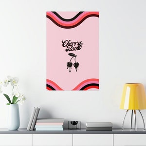 Cherry Bomb Printable Poster - Etsy
