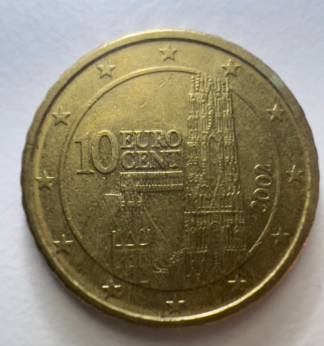 MÜNZE 10 CENT ÖSTERREICH 2002 (10 Cent) - Etsy.de
