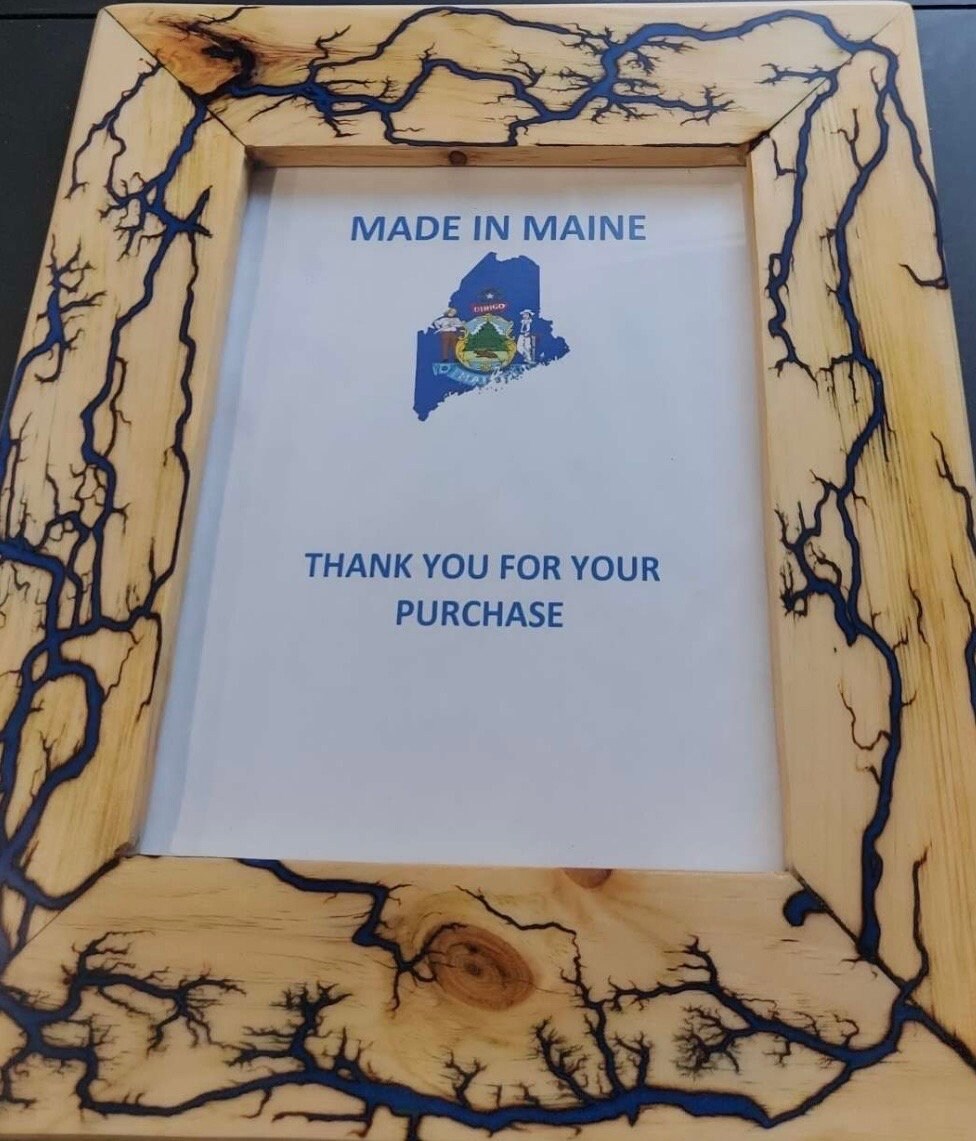 Custom Made Fractal Burning Frames - Etsy