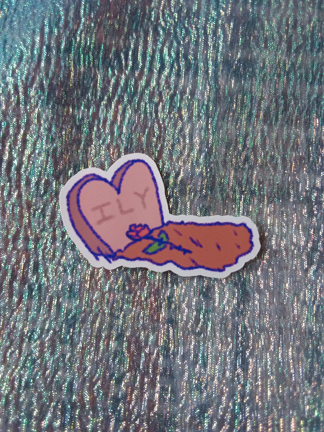 Grave Sticker|gothic Sticker|cute Gothic|cute Gothic Sticker - Etsy