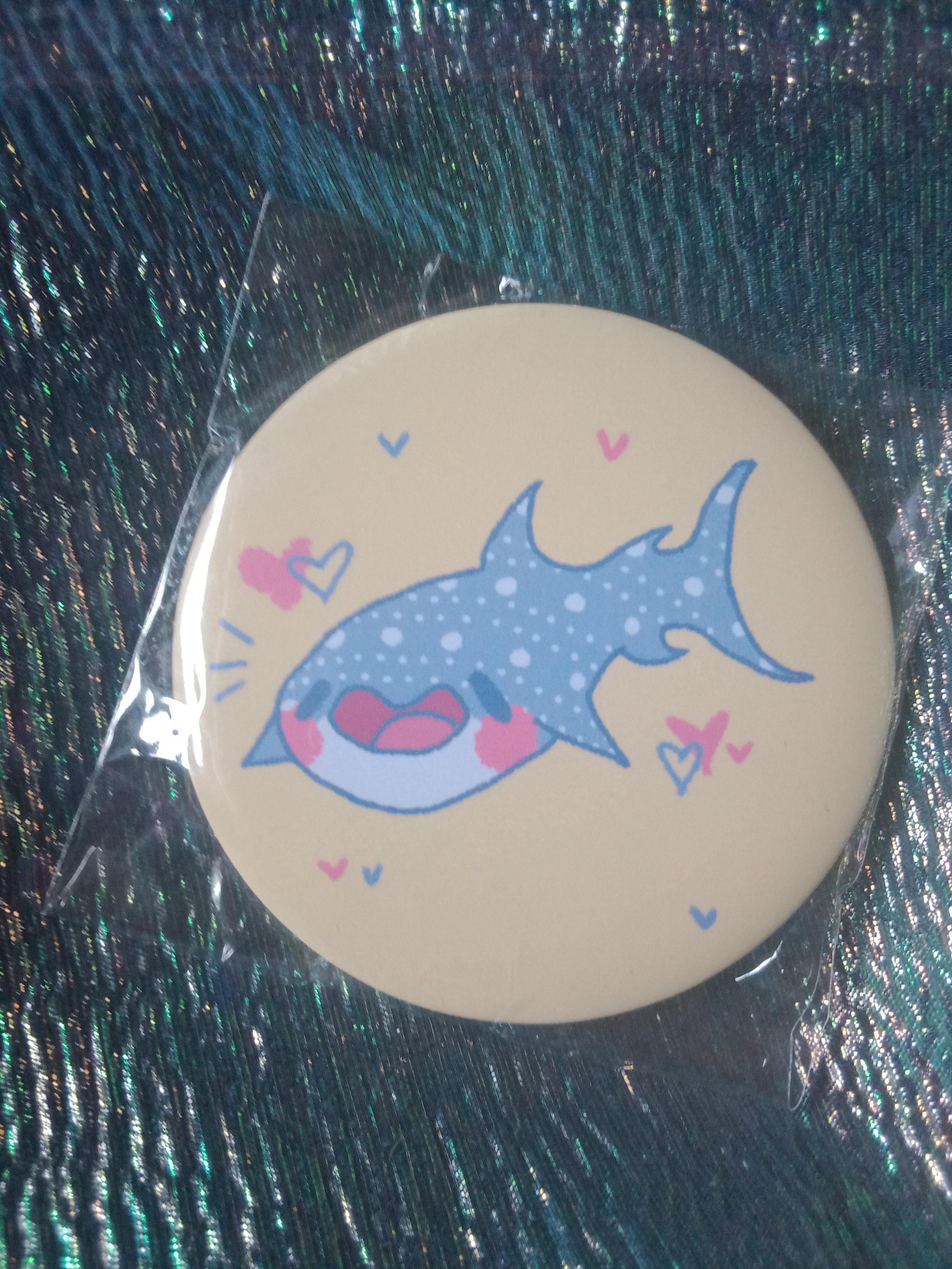 Whale Shark 3 Buttoncute Whale Shark Buttoncute - Etsy