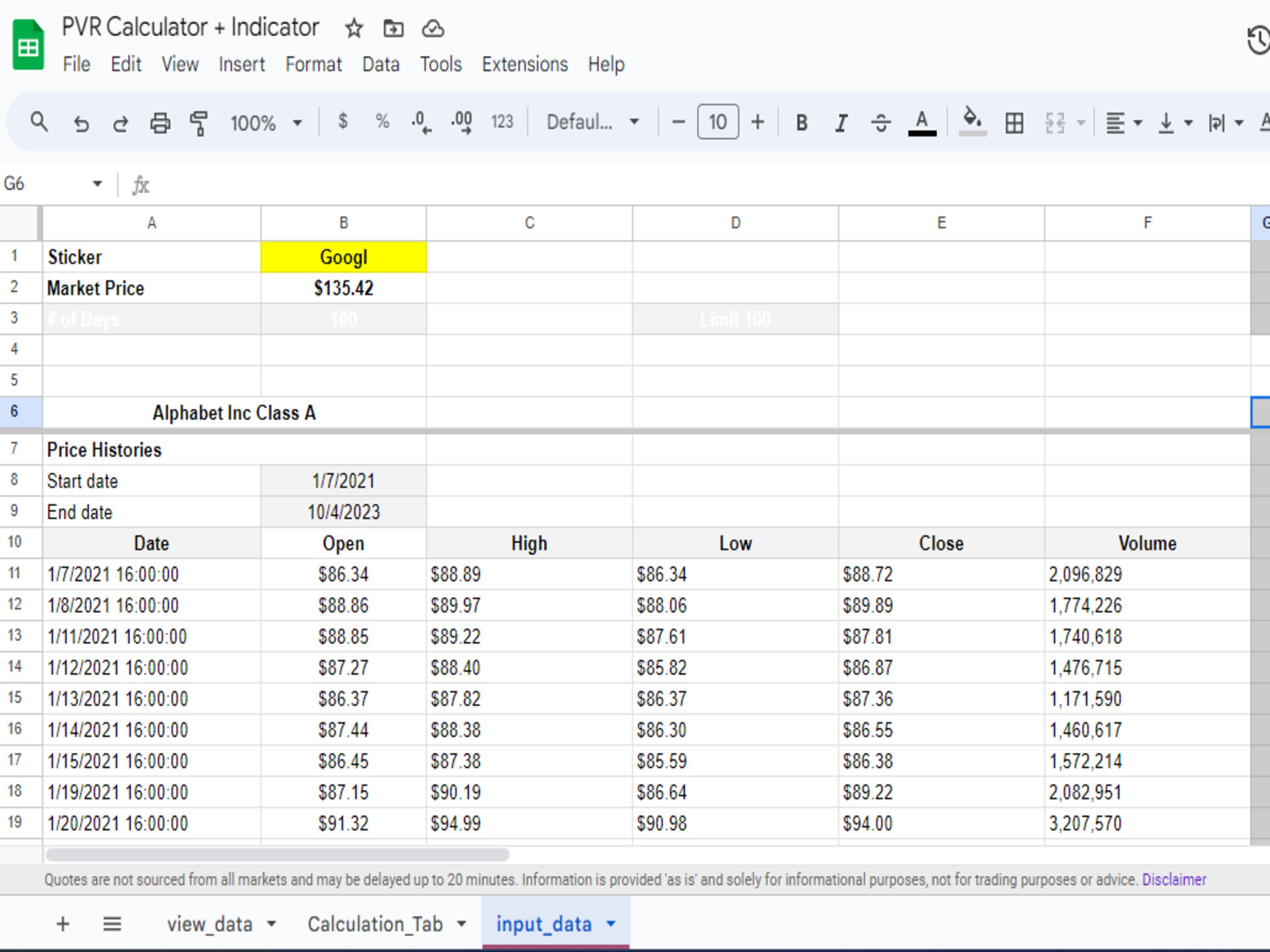 PVR Calculator - Etsy