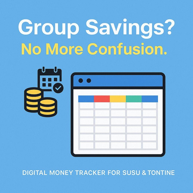 Susu/sou-sou Money Tracker Spreadsheet (version 1) - A Treasurer’s Top ...