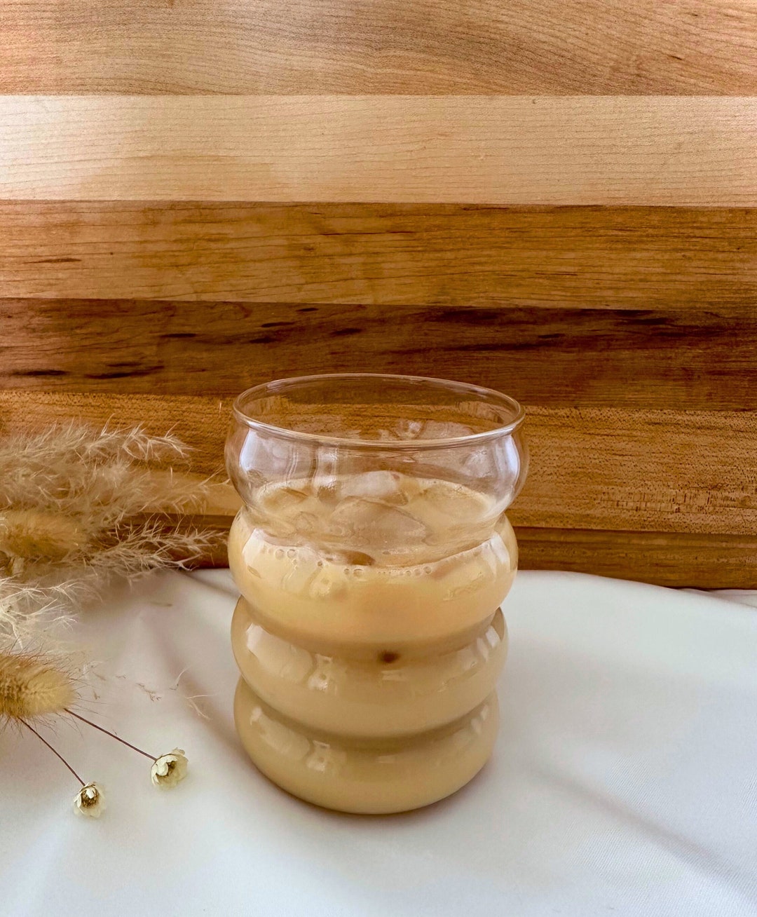 Bubble Glass Cup Cute Aesthetic Cloud Cup Thick Puffy Cup - Etsy