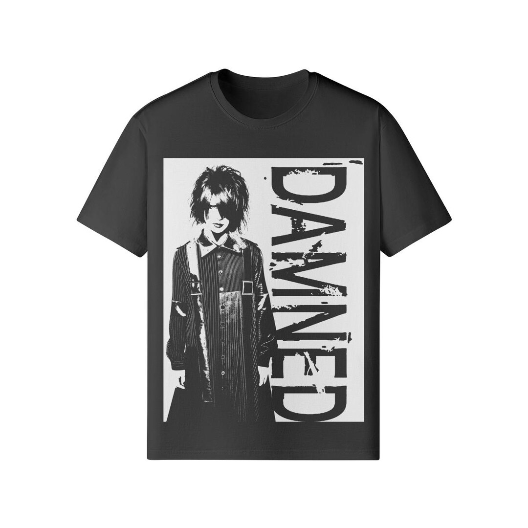 DAMNED Japan Band Merch Visual Kei Gothic Black Shirt - Etsy Canada
