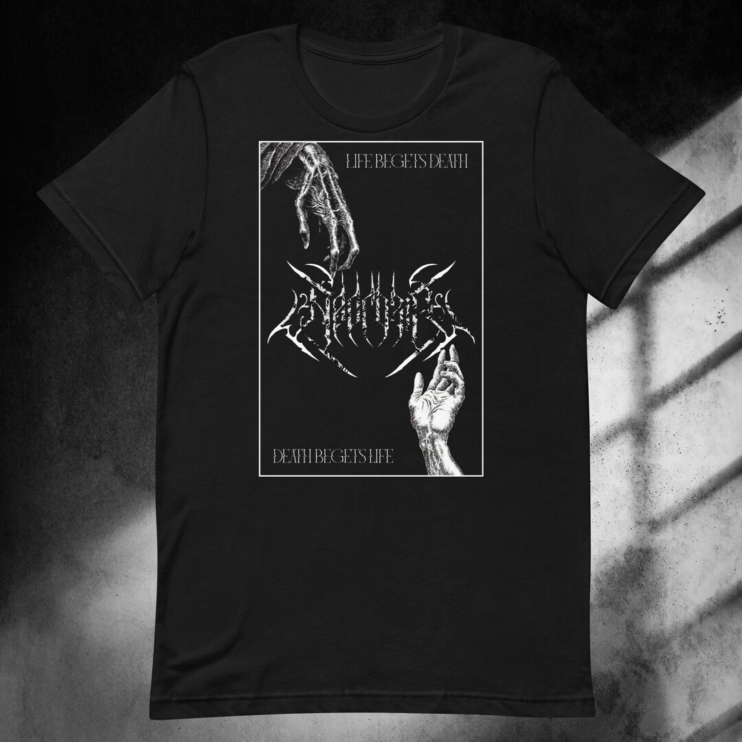 NECROSIS ORIGINAL DESIGN Deathcore Logo Organic T-shirt - Etsy