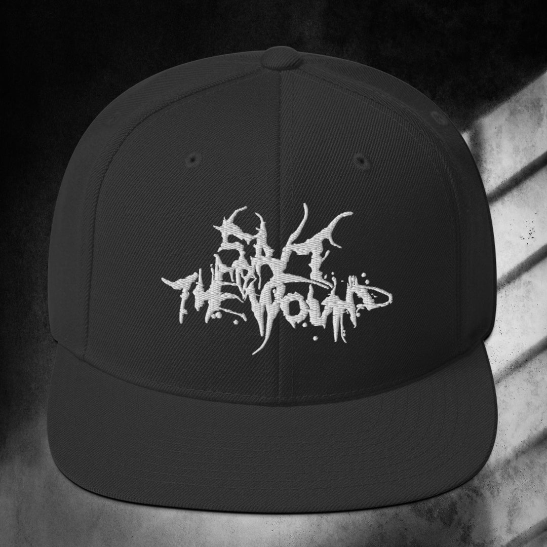 Salt the Wound Snapback Hat Deathcore Clothing Gothic Clothes Dark ...
