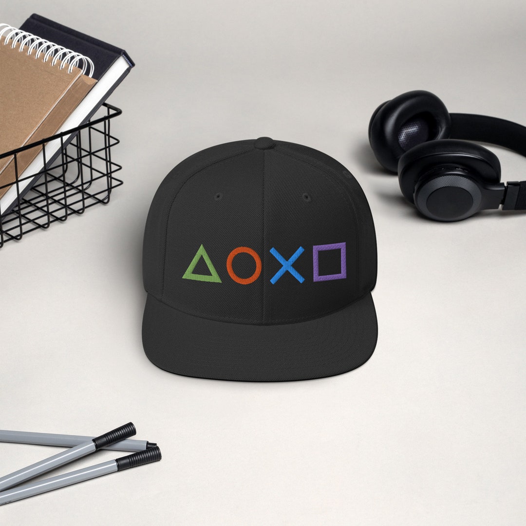 Playstation Hat Snapback Hat High-profile - Etsy