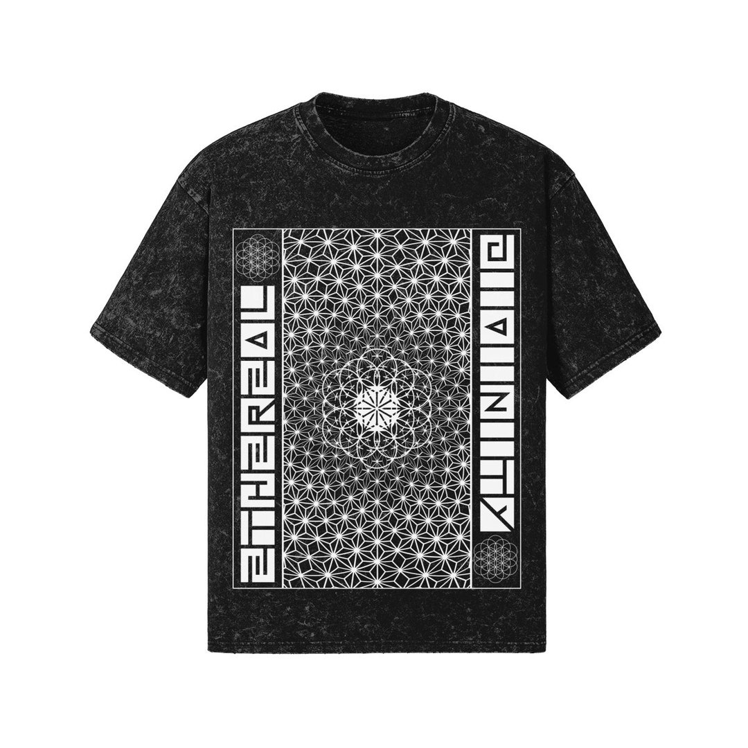 ETHEREAL DIVINITY // Sweatshirt // Sacred Geometry Shirt // Festival ...