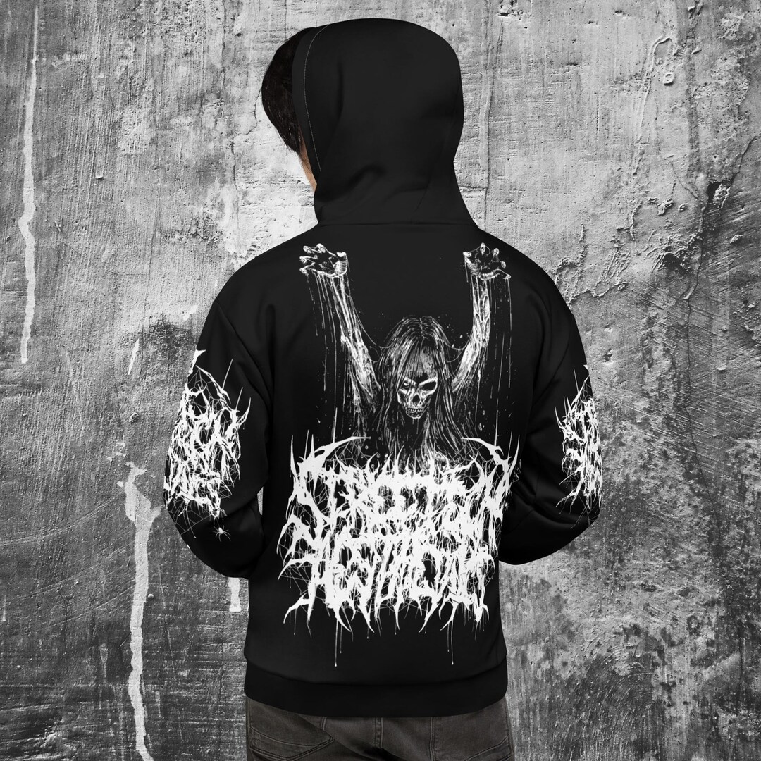 STA LOGO Sigil Satanic Pullover Sweater Gothic Pentagram Demon ...