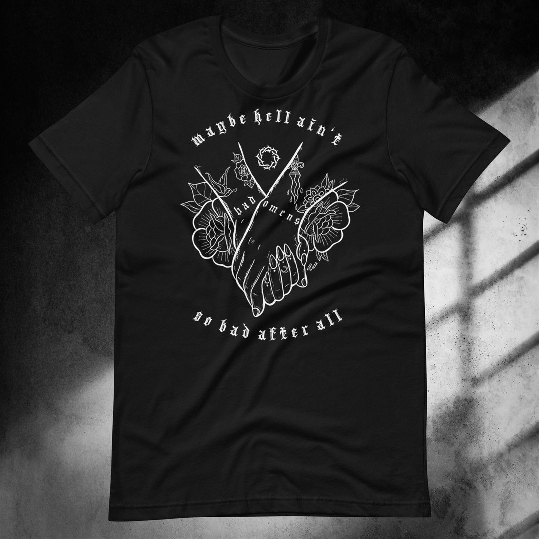 BAD OMENS Metalcore Clothing Gothic Clothes Dark Cottagecore Pastel ...