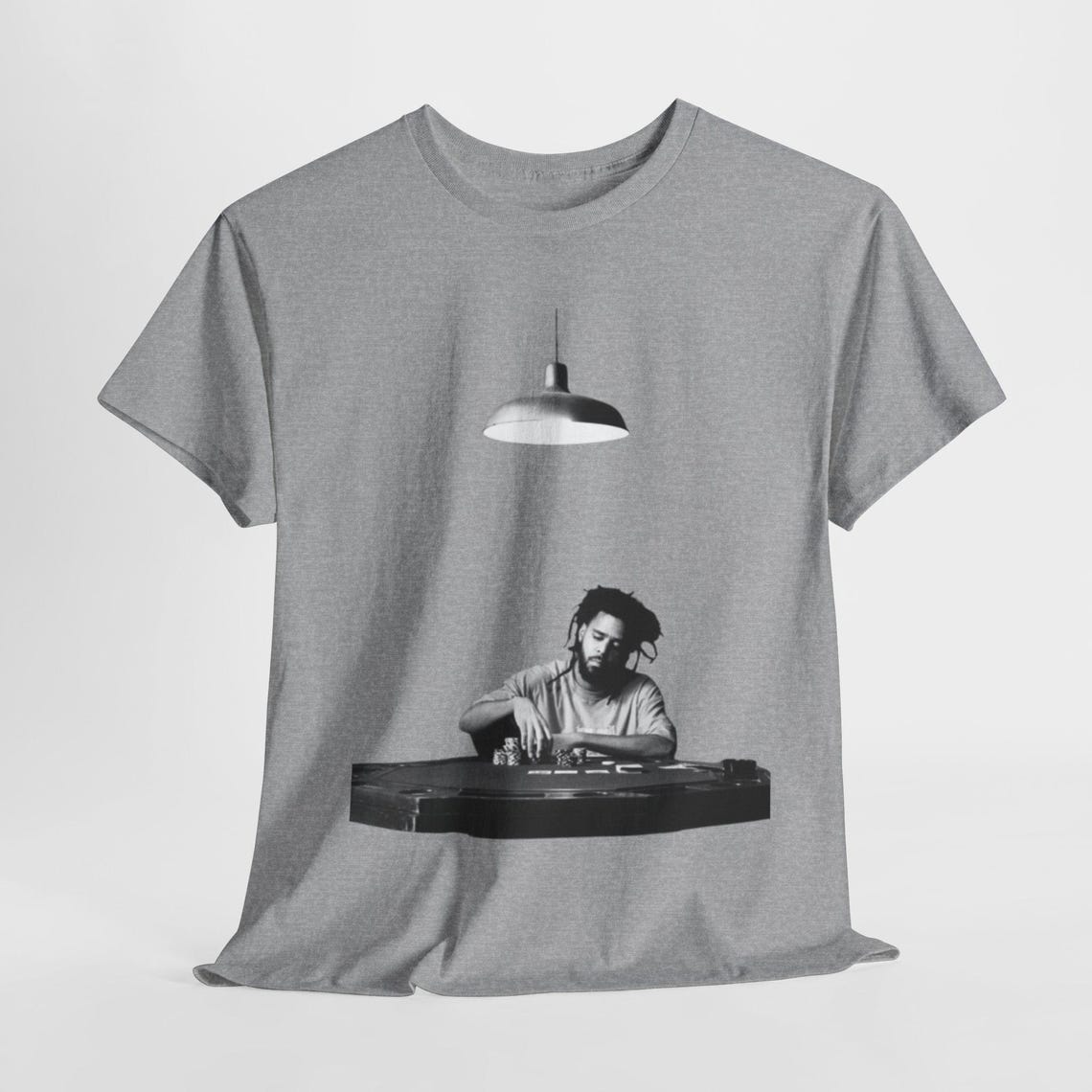 J. Cole Vintage T-shirt, J. Cole Playing Poker, J Cole Tee, J. Cole ...