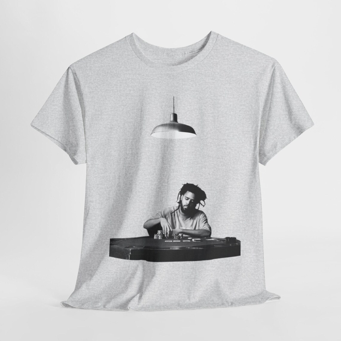 J. Cole Vintage T-shirt, J. Cole Playing Poker, J Cole Tee, J. Cole ...