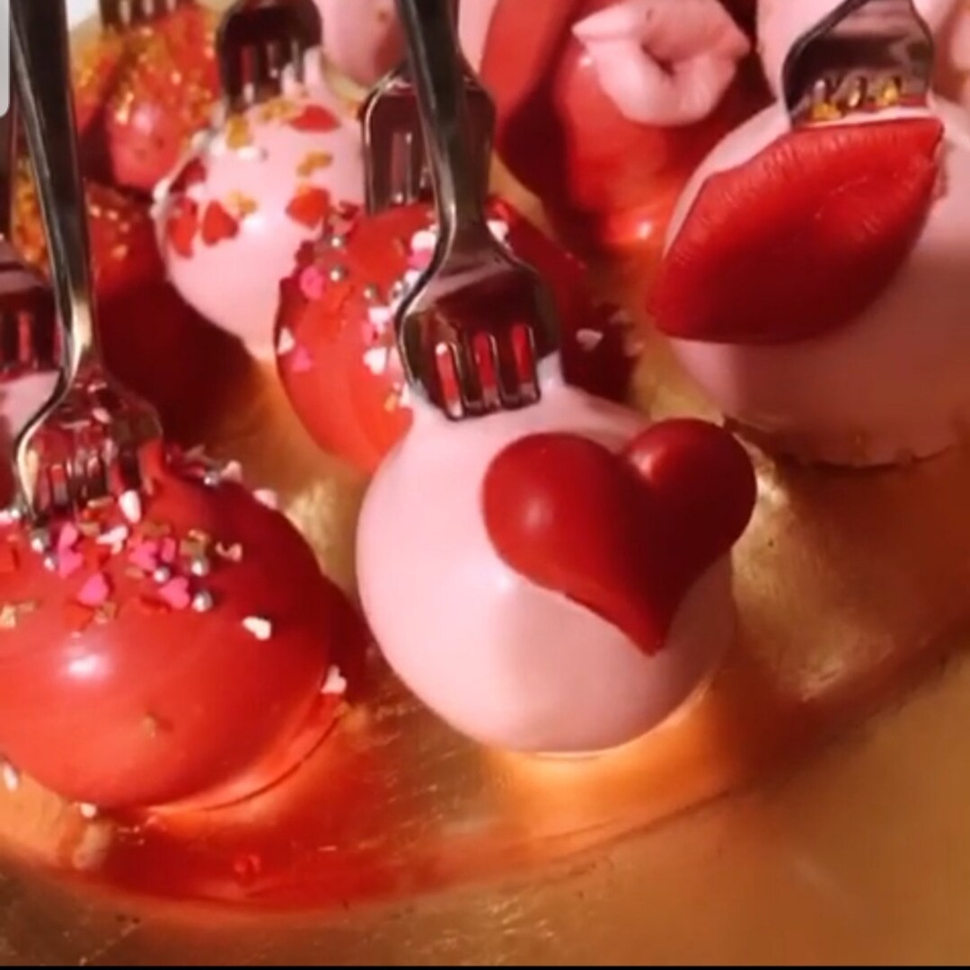 Valentine's Day Cake Pop - Etsy