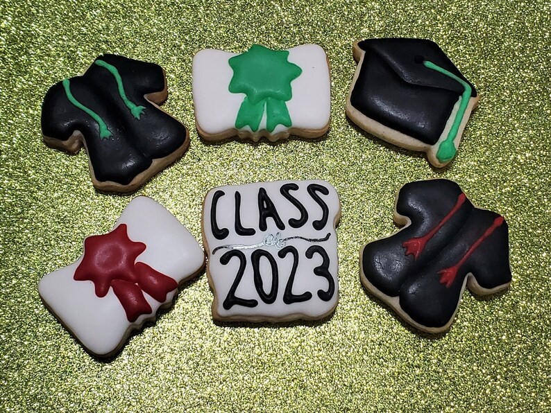 Graduation Mini Cookies Sleeves / Grad 2023 / Sugar Cookies - Etsy