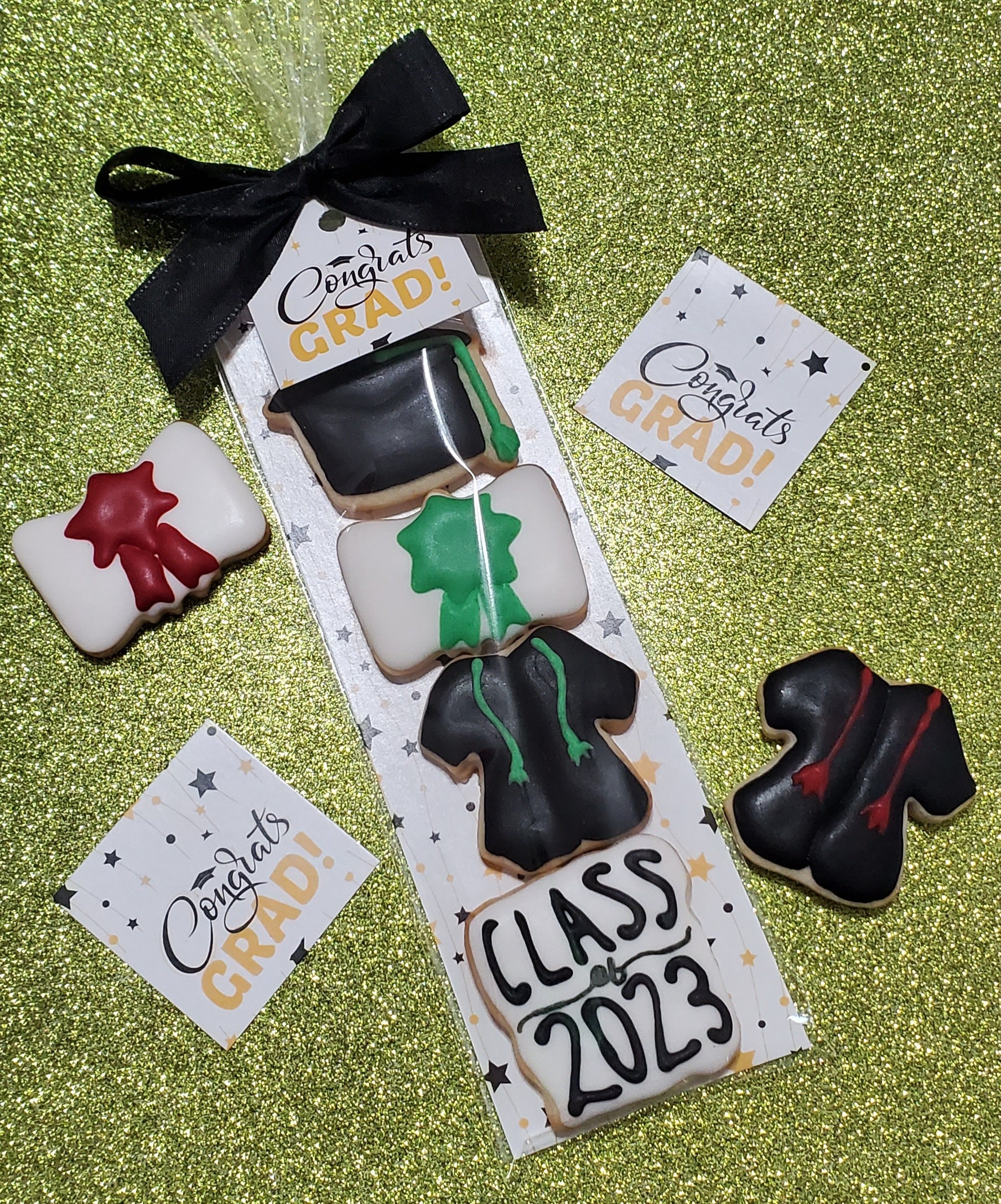 Graduation Mini Cookies Sleeves / Grad 2023 / Sugar Cookies - Etsy