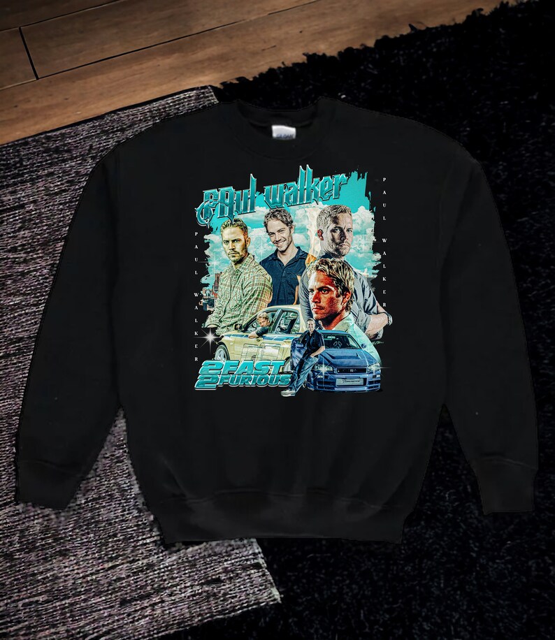 RIP Paul Walker Tribute Sweatshirt - Etsy