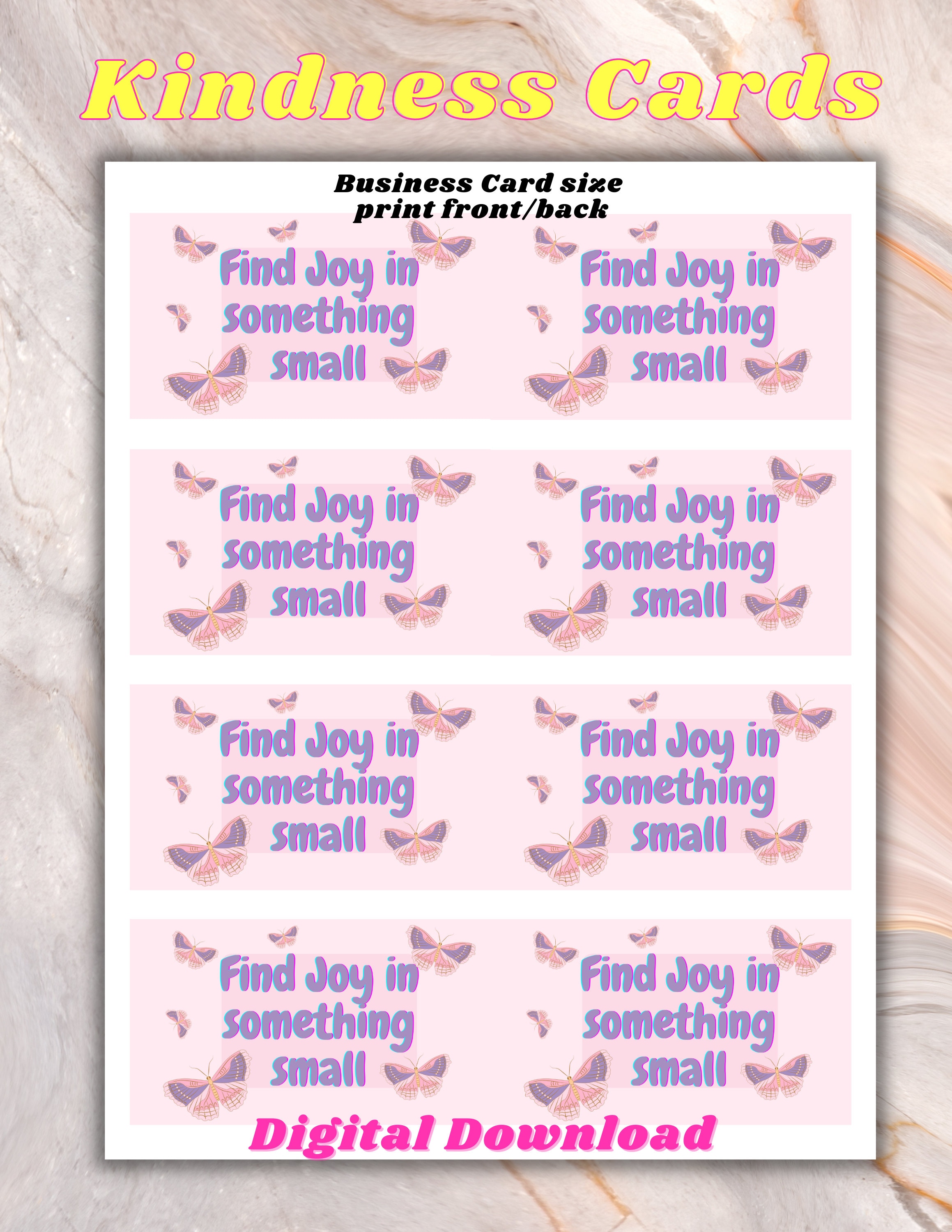Kindness Cards, Compliment Cards, Inspirational Message, Mindfulness ...