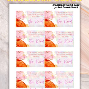 Kindness Cards, Compliment Cards, Inspirational Message, Mindfulness ...