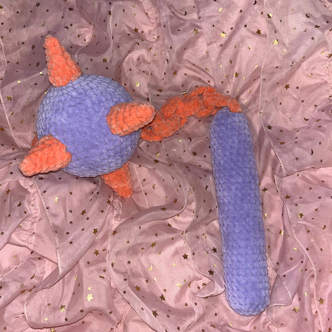 Jumbo Crochet Pastel Flail/mace Great for Dungeons and - Etsy