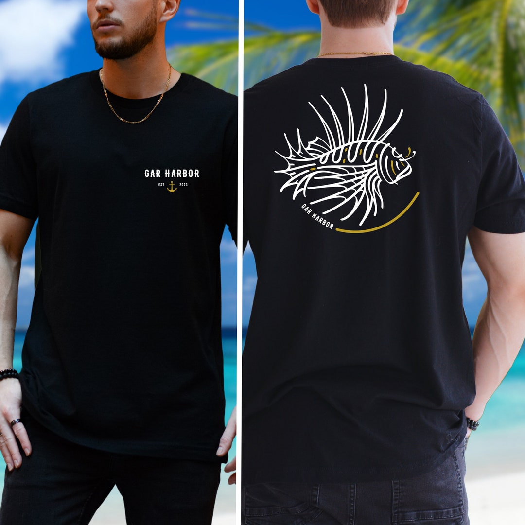 Lionfish Shirt, Deep Sea Fishing Tee, Reef T-shirt, Fish, Ocean ...