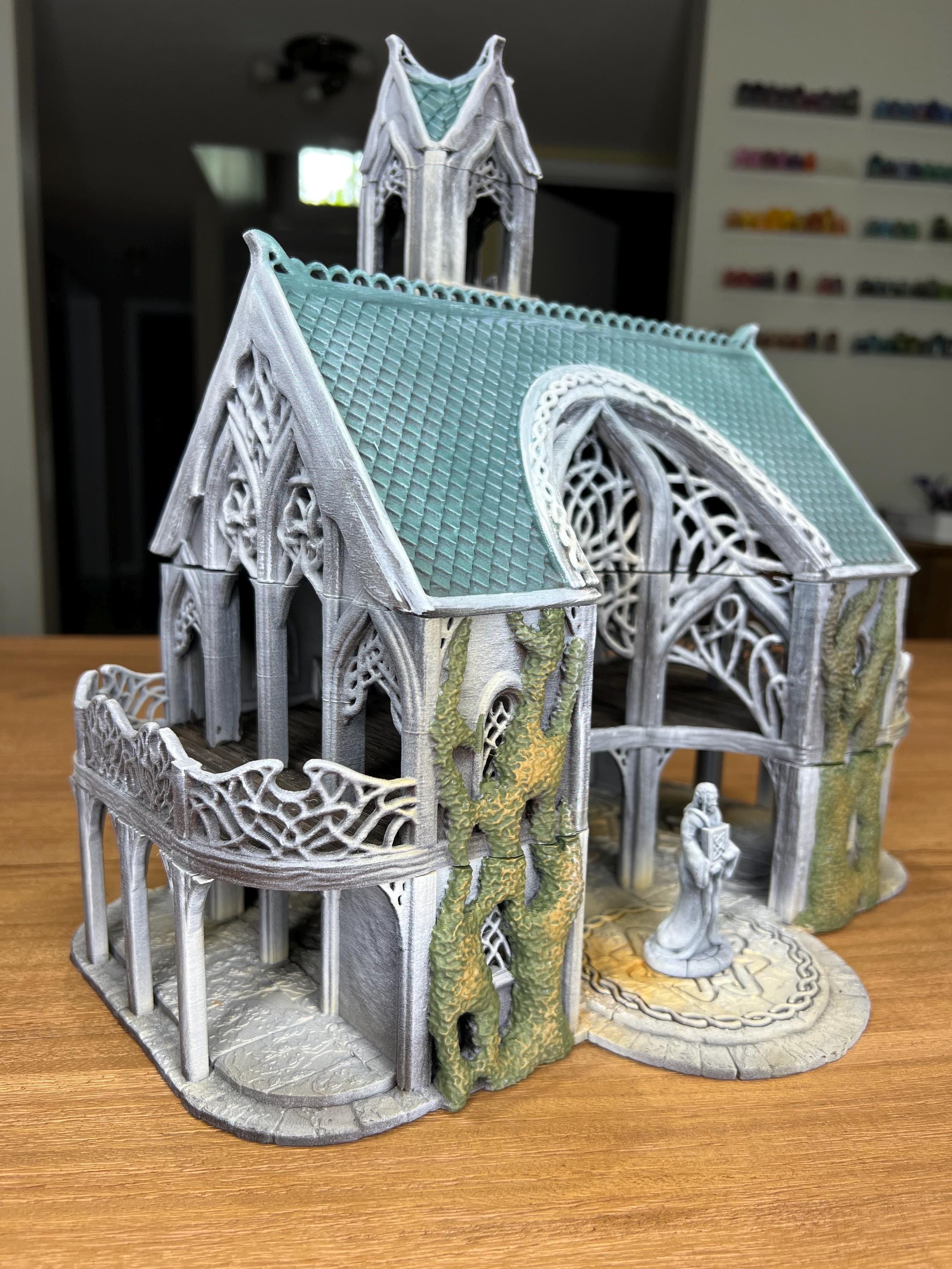 Middle Earth Painted Terrain Set - Rivendell/ Kingdom of Noldareth - Etsy
