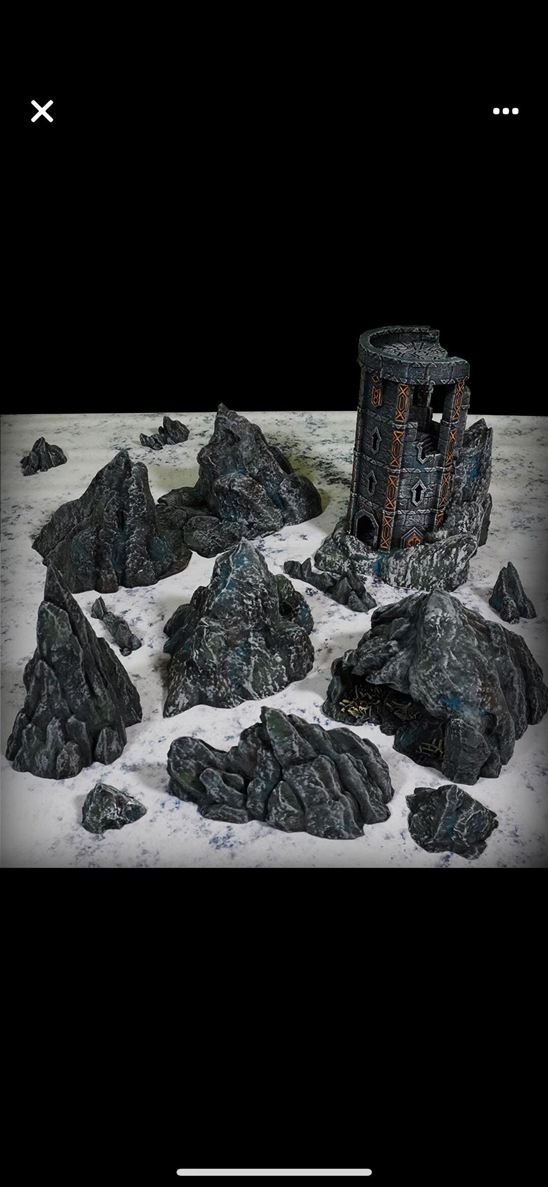Middle Earth Painted Terrain Set - Mountains of Raven Peak - Expansion ...