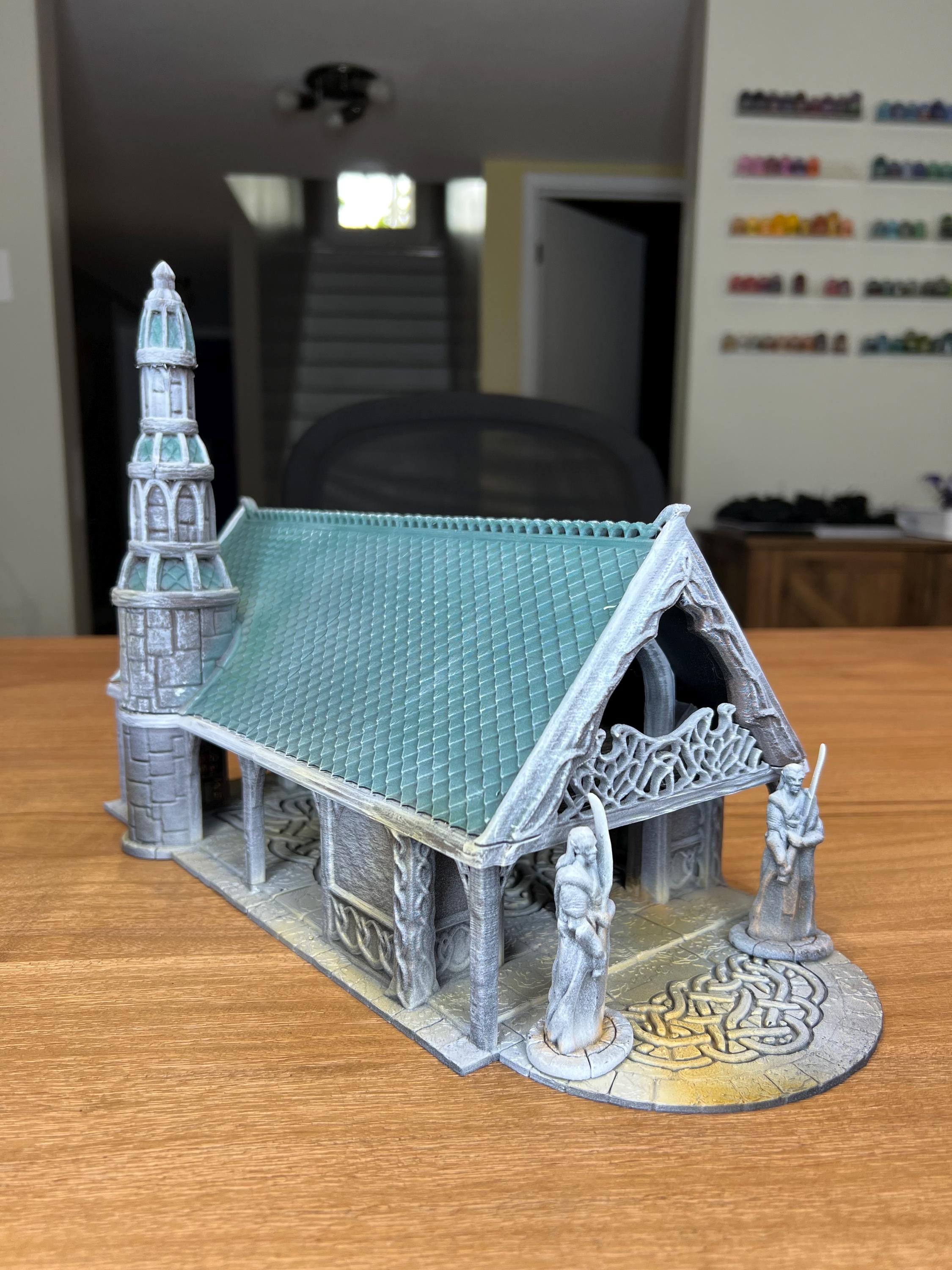 Middle Earth Painted Terrain Set - Rivendell/ Kingdom of Noldareth - Etsy