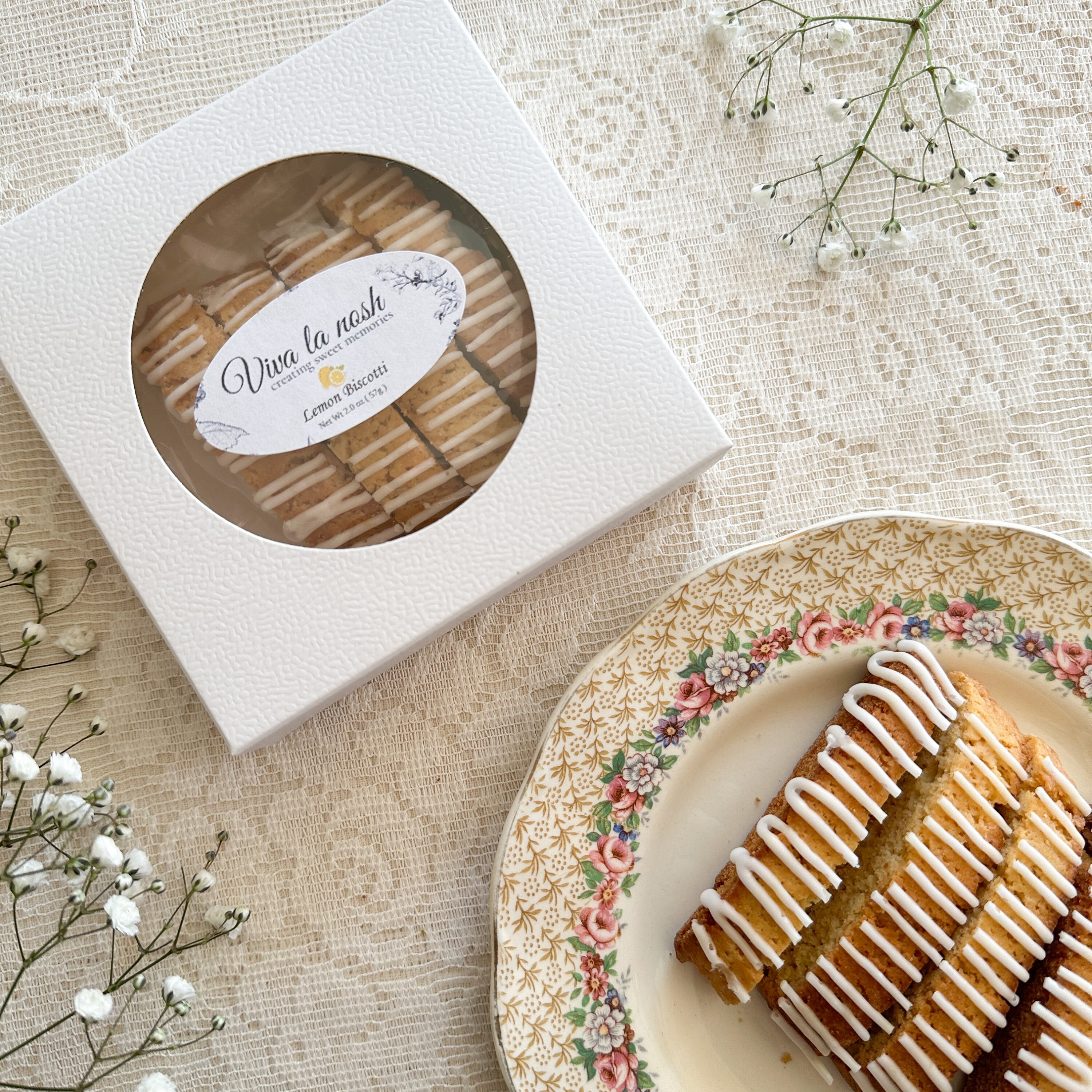 Lemon Biscotti - Etsy