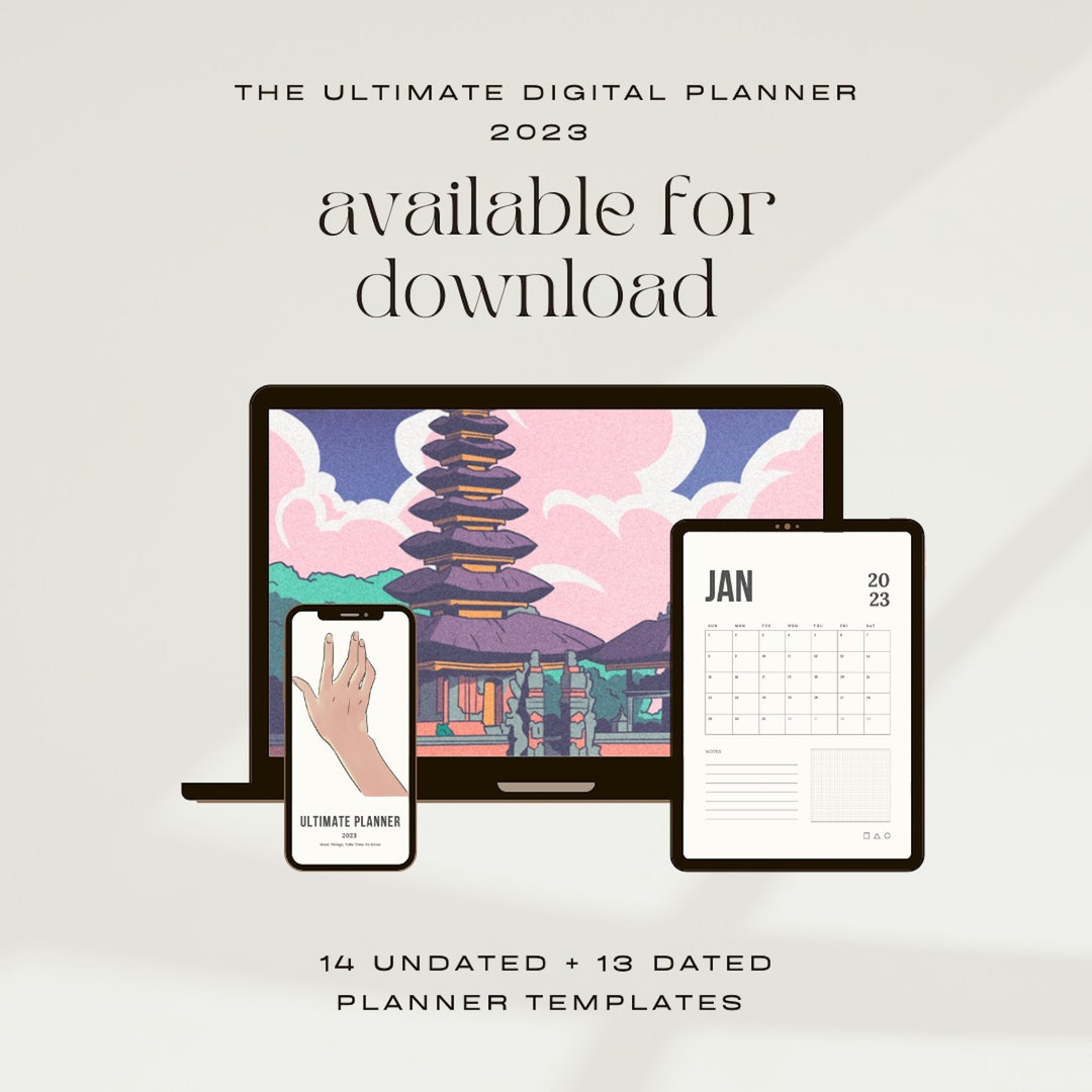 Ultimate Digital Planner 2023 - Etsy