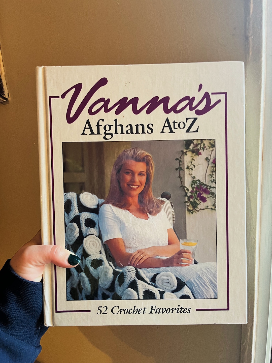 Vintage Crochet Blanket Pattern Book - Etsy