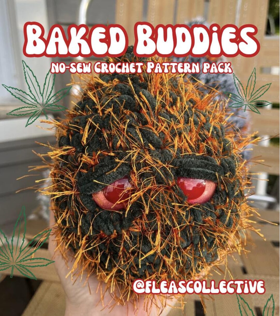 Baked Buddies Crochet Pattern, No-sew Crochet, Nug Pattern, Gardening ...