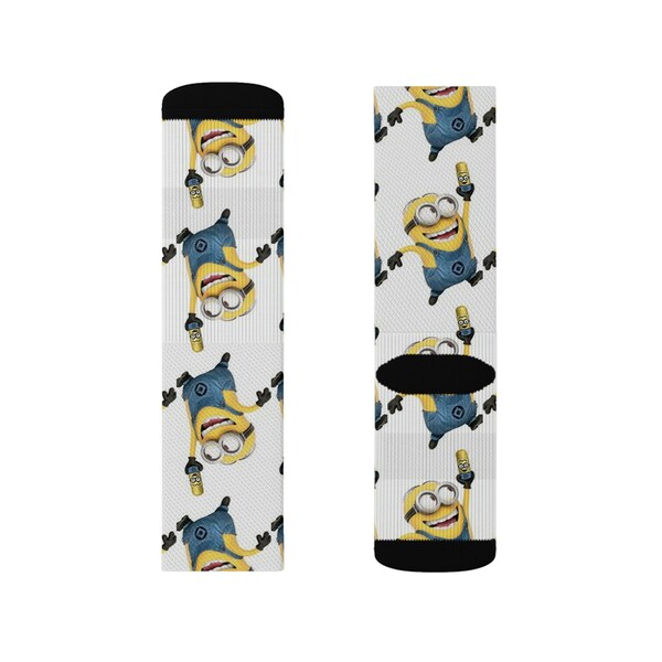 Minion Socks - Etsy